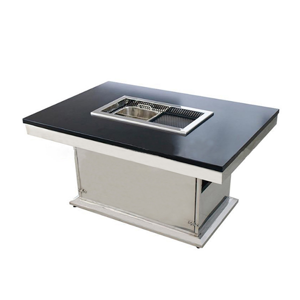 Korean BBQ Table Grill Chinese Supplier Hot Pot Table – HPOTT