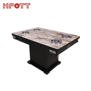 Korean BBQ Grill Table Hot Pot Table Manufacturer | HPOTT